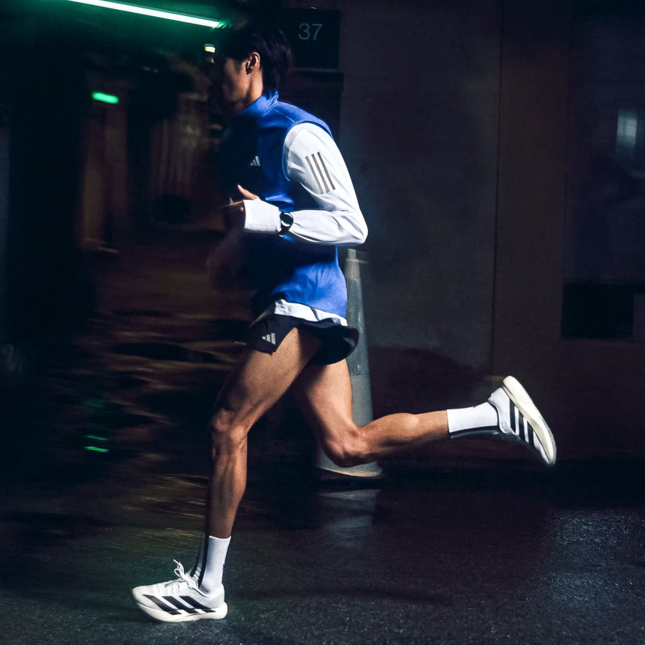 adidas adizero EVO SL - White Black | Solekitchen
